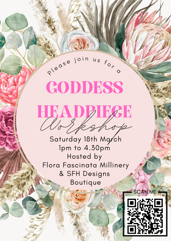 Goddess Crown Headpiece Workshop - 18th March 2023 – Miss Opulence ...