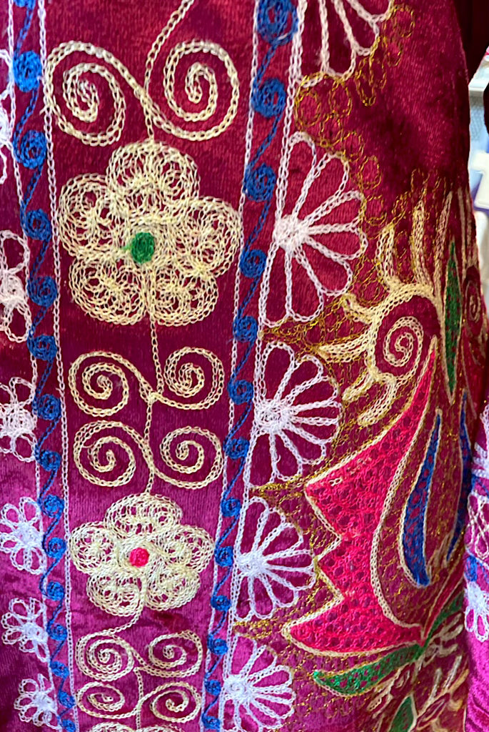 Moulin Rouge Suzani Coat in Raspberry – Miss Opulence presented by SFH ...
